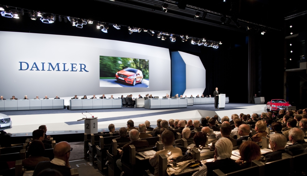 Daimler acorda dividende in valoare totala de 2,3 miliarde euro pentru ...