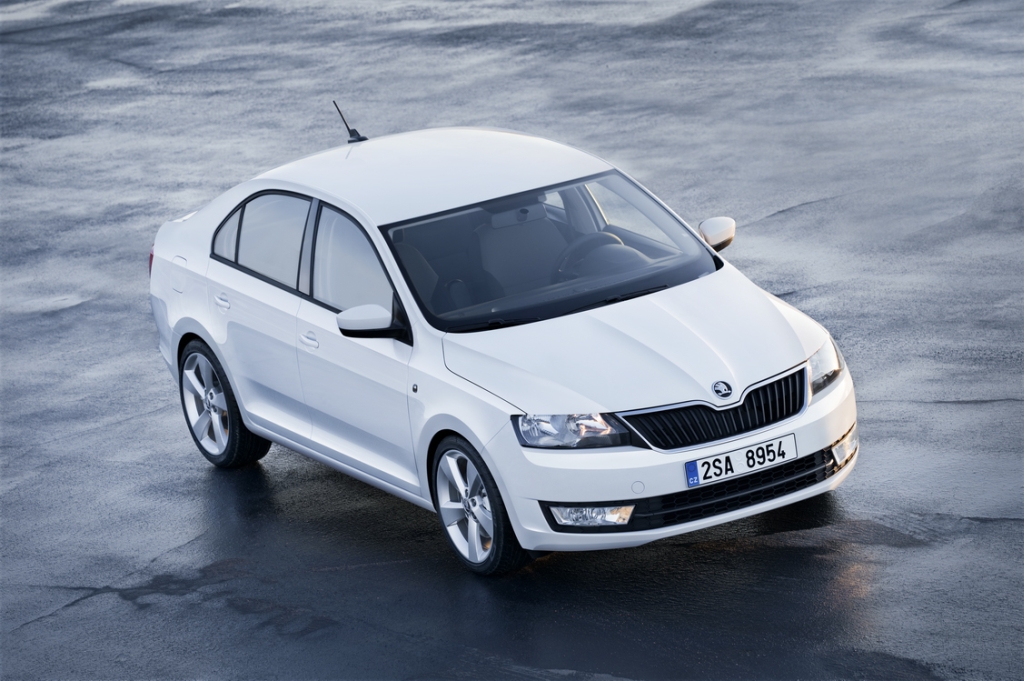 Primele imagini cu Skoda Rapid pentru piata europeana. Masina va fi ...